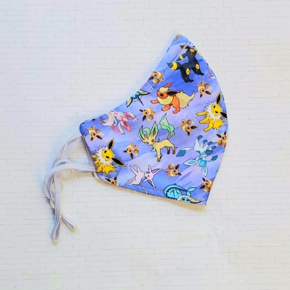 handmade | Accessories | Face Mask Eevee Purple Eeveelutions | Poshmark